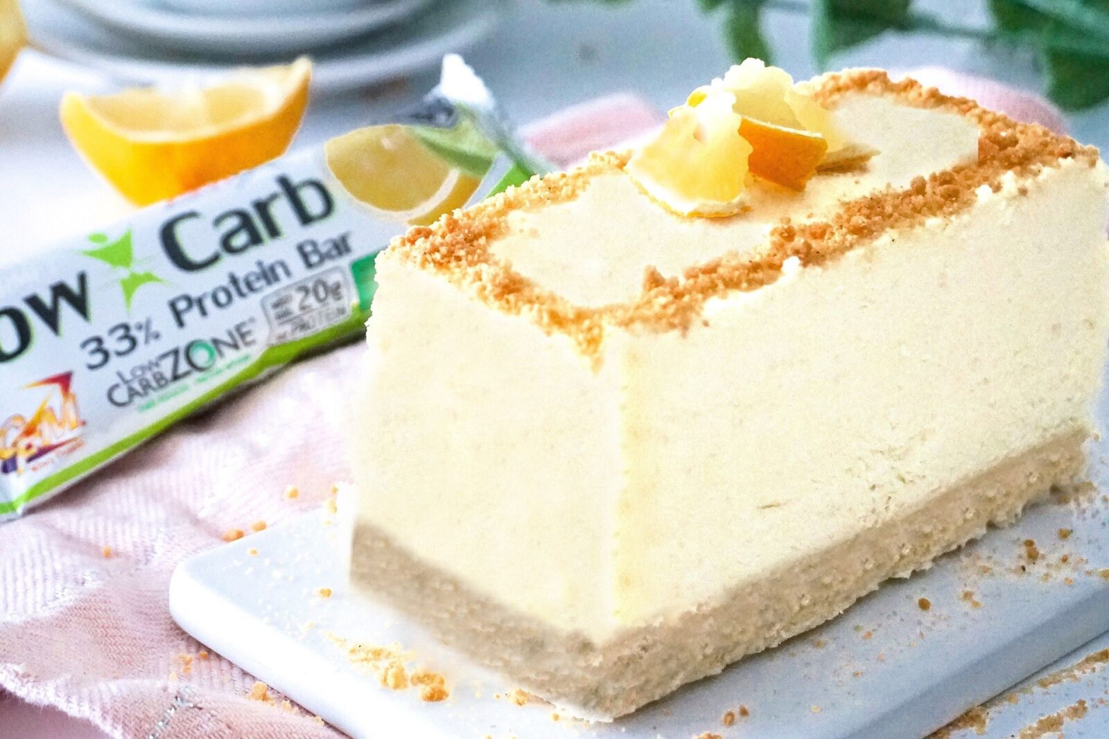 Lemon block: delicious and fit step-by-step recipe